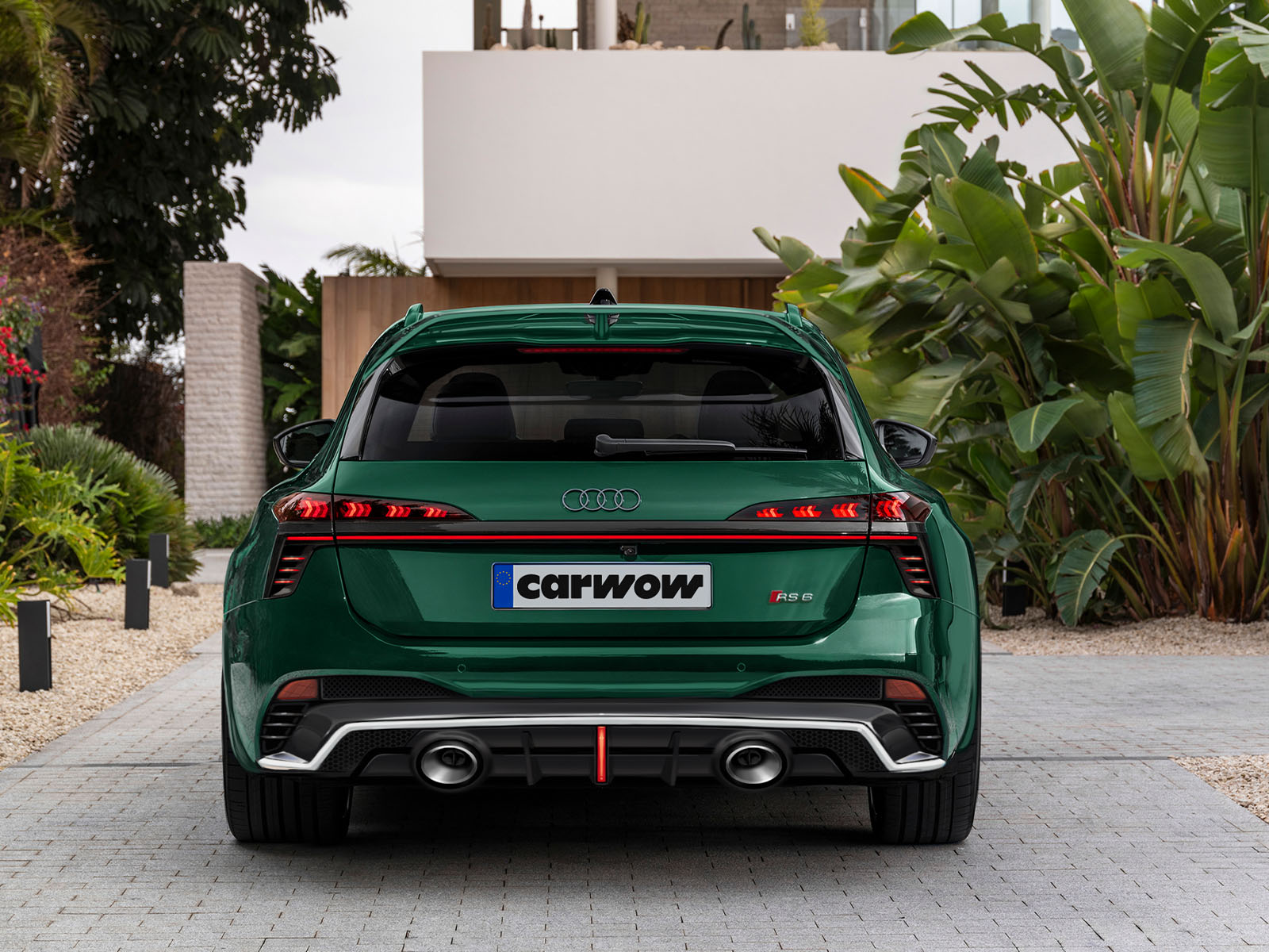 Audi RS7 auf Testfahrt gesichtet - Exklusives Rendering | carwow.de