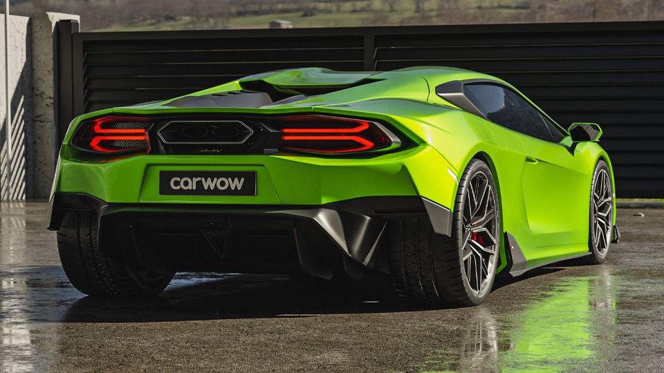 Huracan Lamborghini Back Huracan Performante Rear Bumper Lamborghini