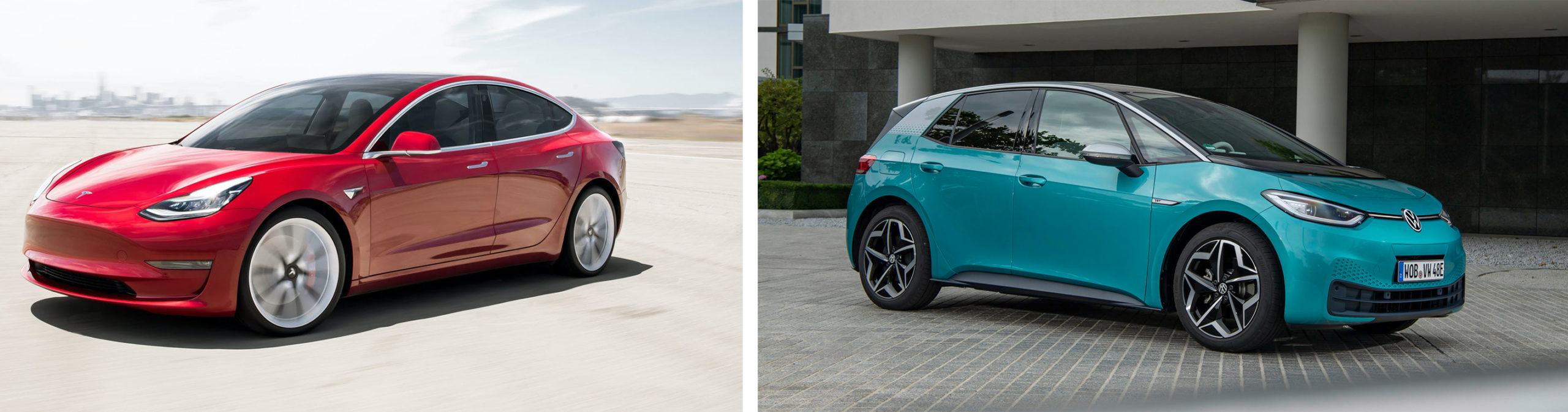 Tesla Model 3 vs. VW ID.3: Welcher "Volkswagen" kann überzeugen? | Carwow